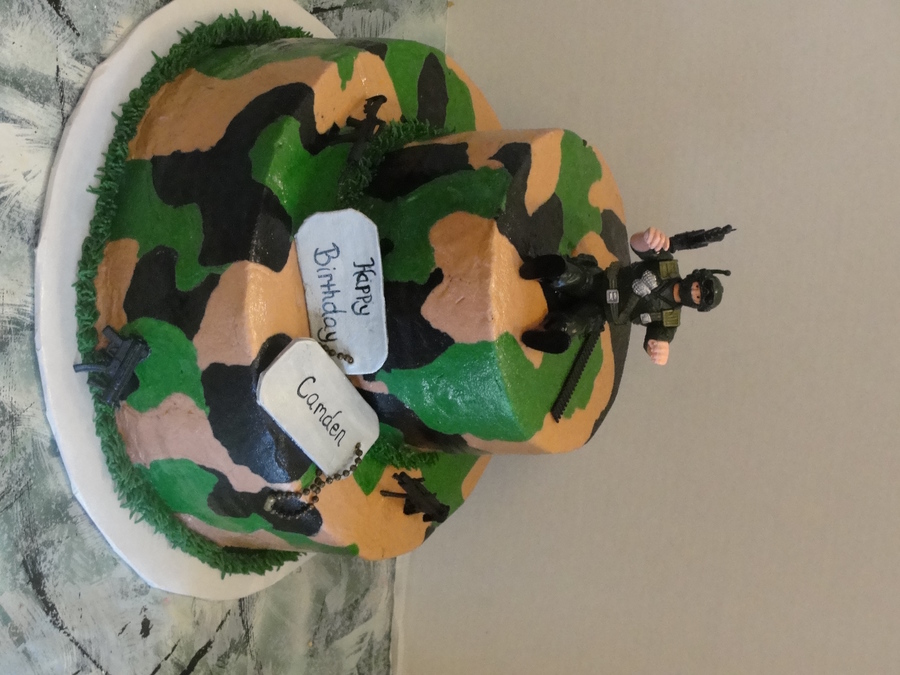 Gi Joe Cake - CakeCentral.com