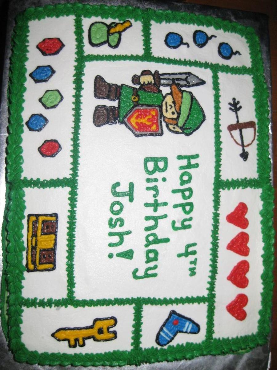 Zelda Cake - CakeCentral.com