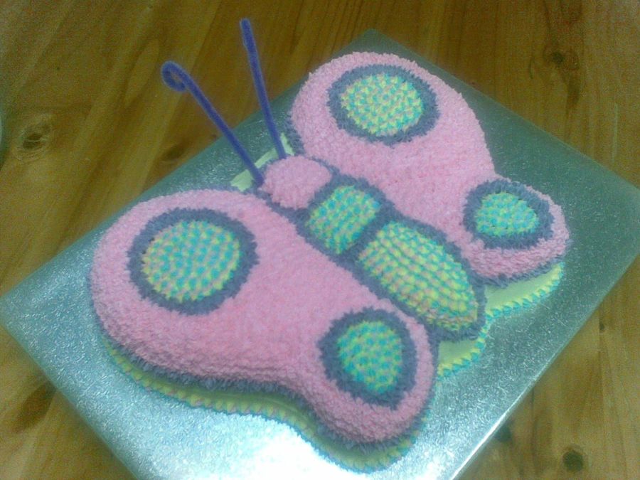 Buttercream Butterfly - CakeCentral.com