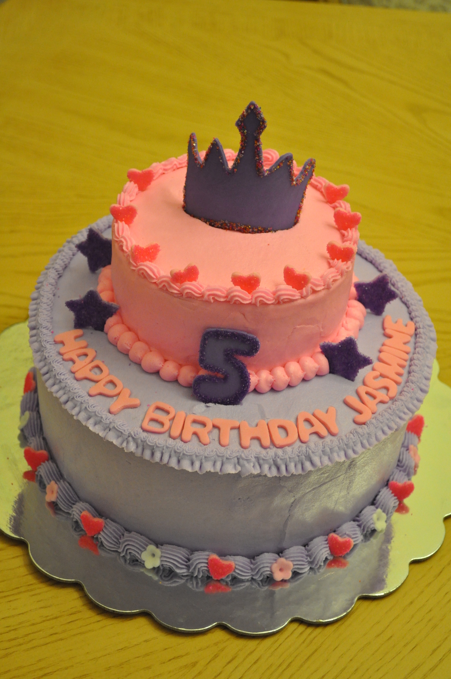 Pretty Princess Cake - CakeCentral.com