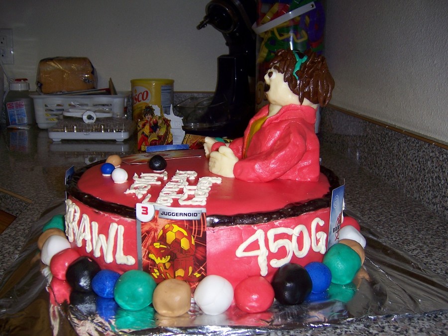 Bakugan Birthday Cake - CakeCentral.com
