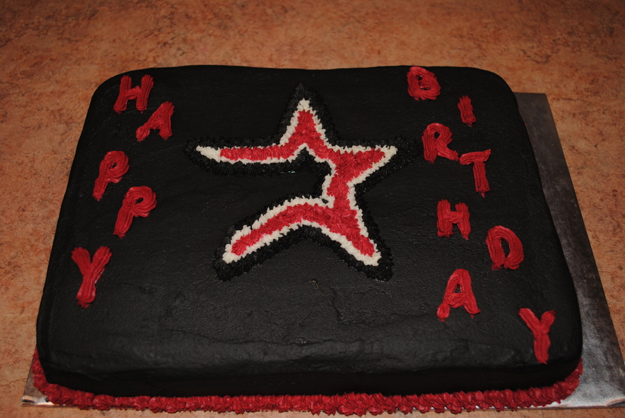 Astros Birthday Cake - CakeCentral.com