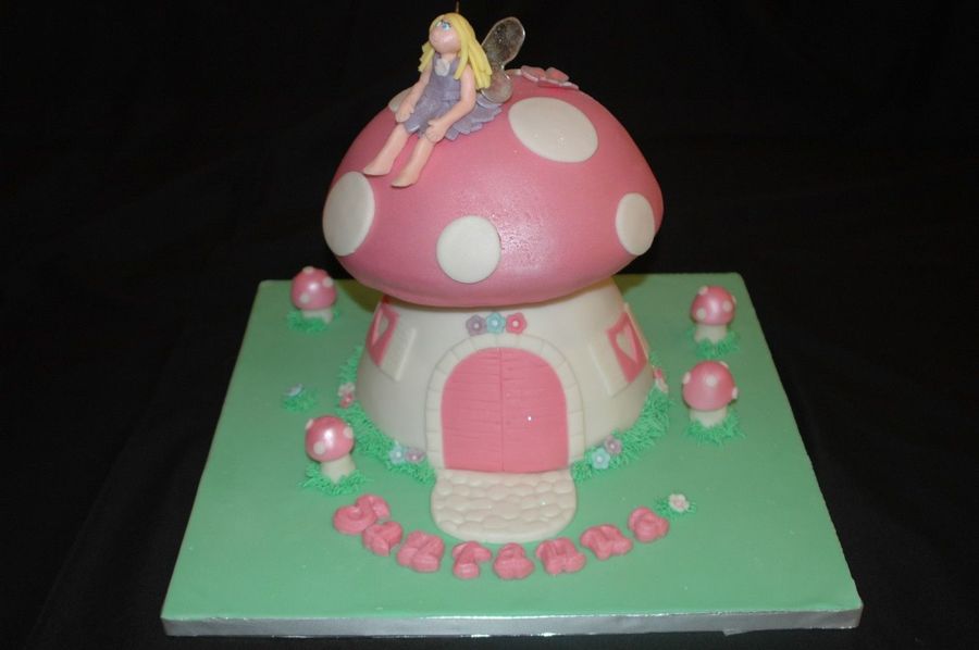 Fairy Toadstool - CakeCentral.com