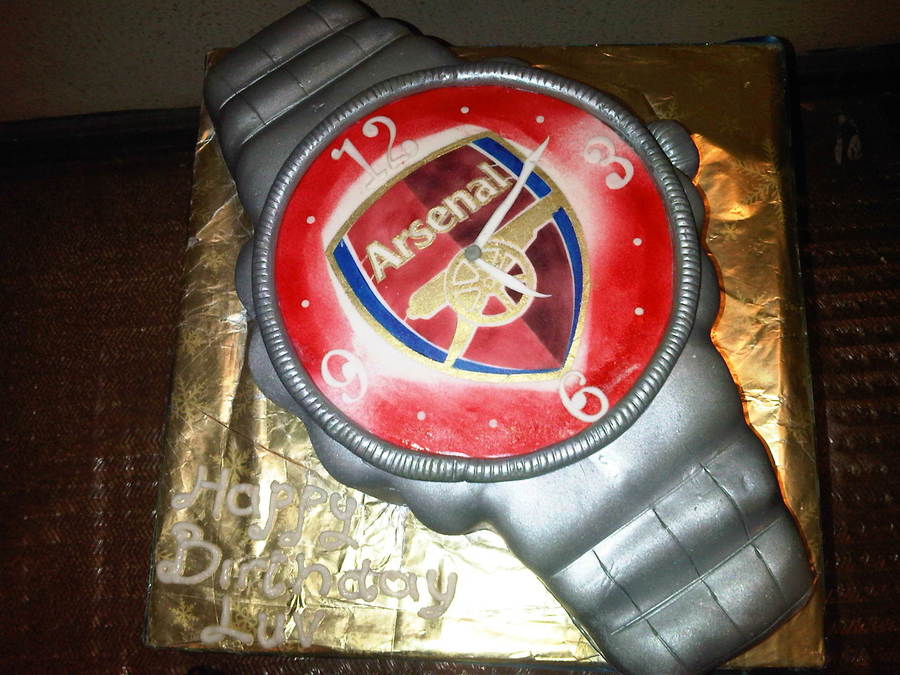 Arsenal Fc Watch - CakeCentral.com