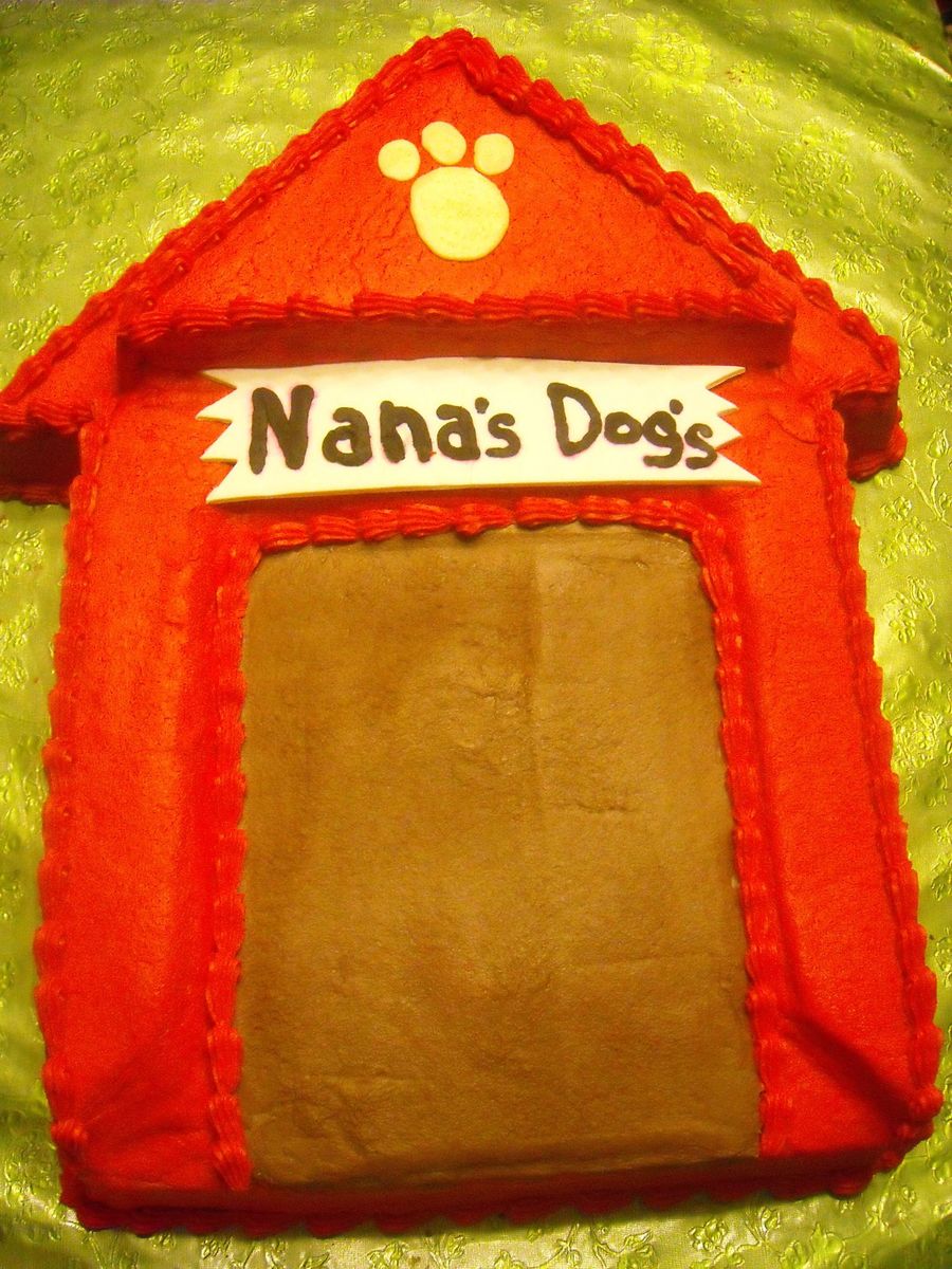 Dog House Cake - CakeCentral.com