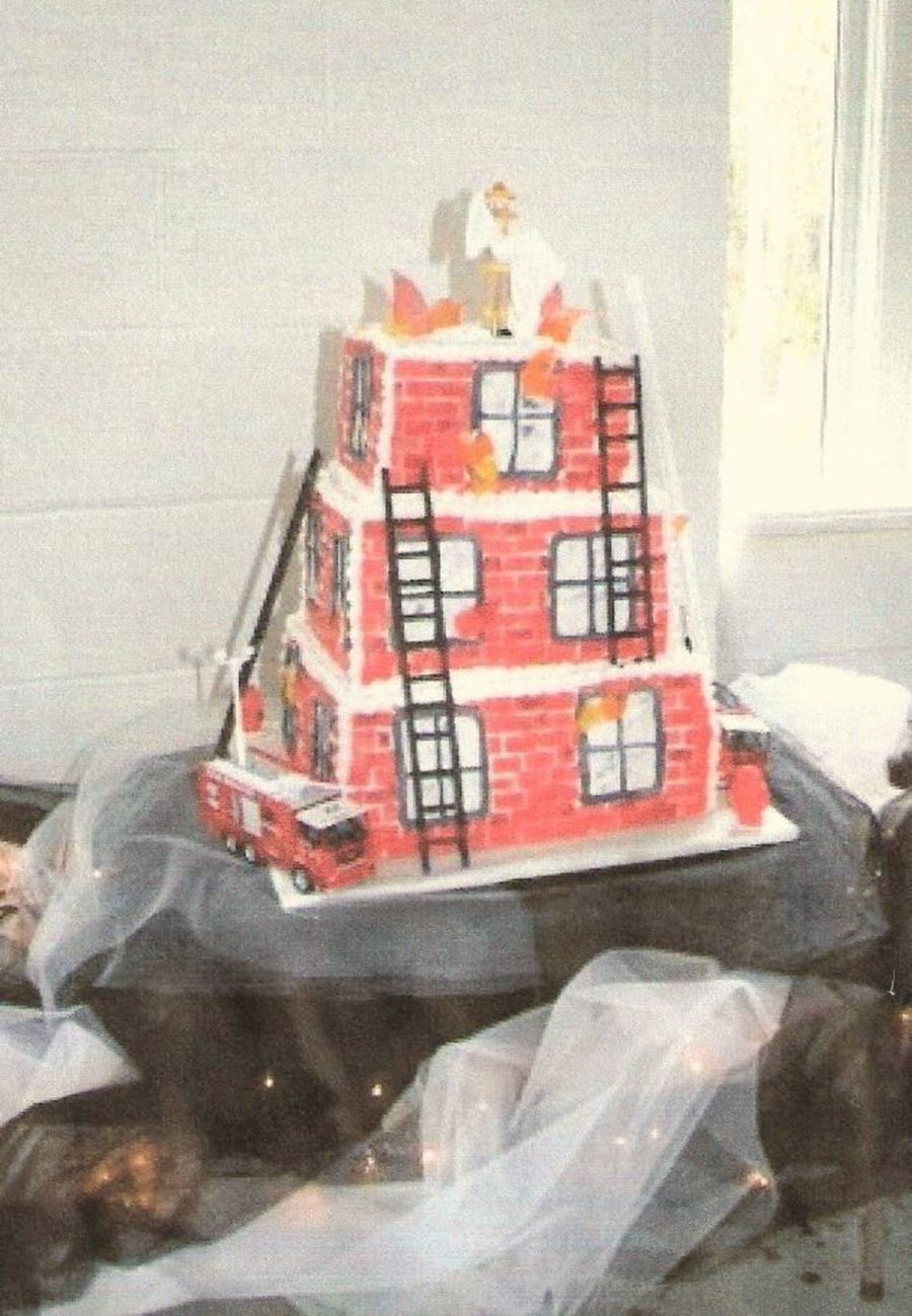 Fire House Cake - CakeCentral.com