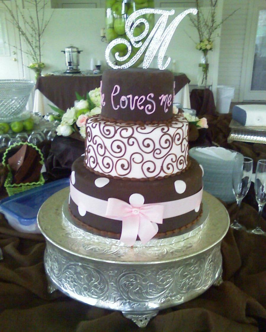 Pink Brown - CakeCentral.com