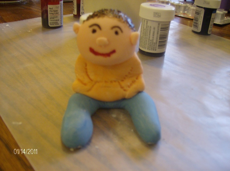Fondant Boy - CakeCentral.com
