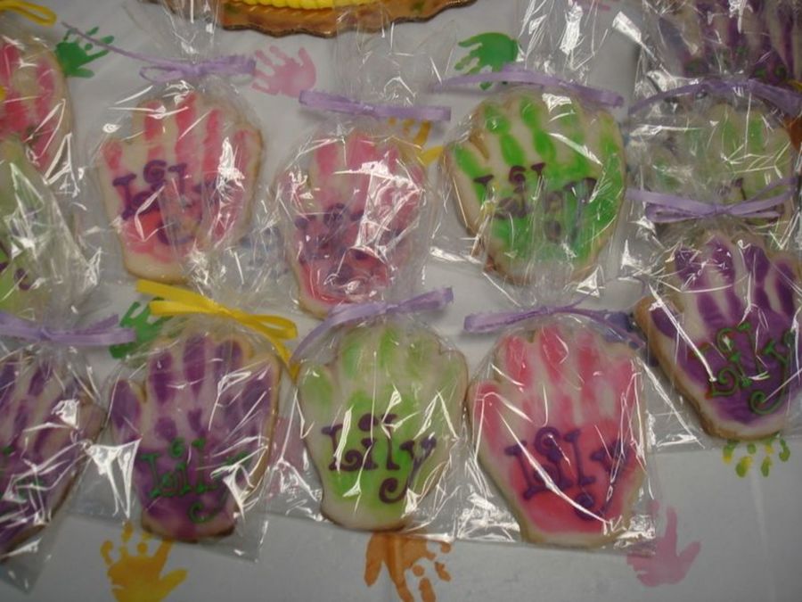 Hand Print Cookies - CakeCentral.com