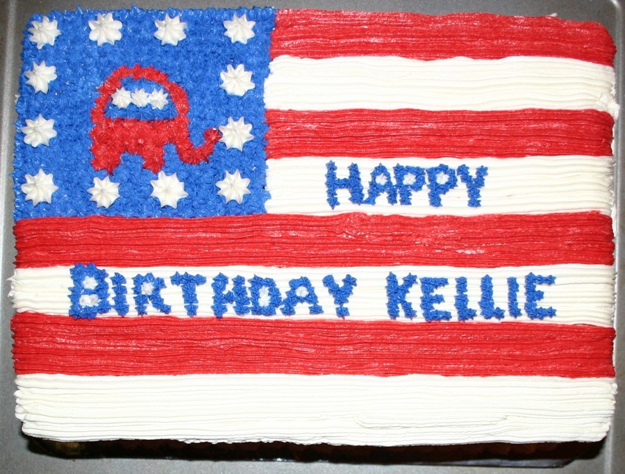 Republican Birthday - CakeCentral.com