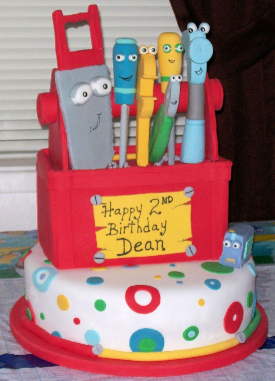 Handy Manny Birthday! - CakeCentral.com