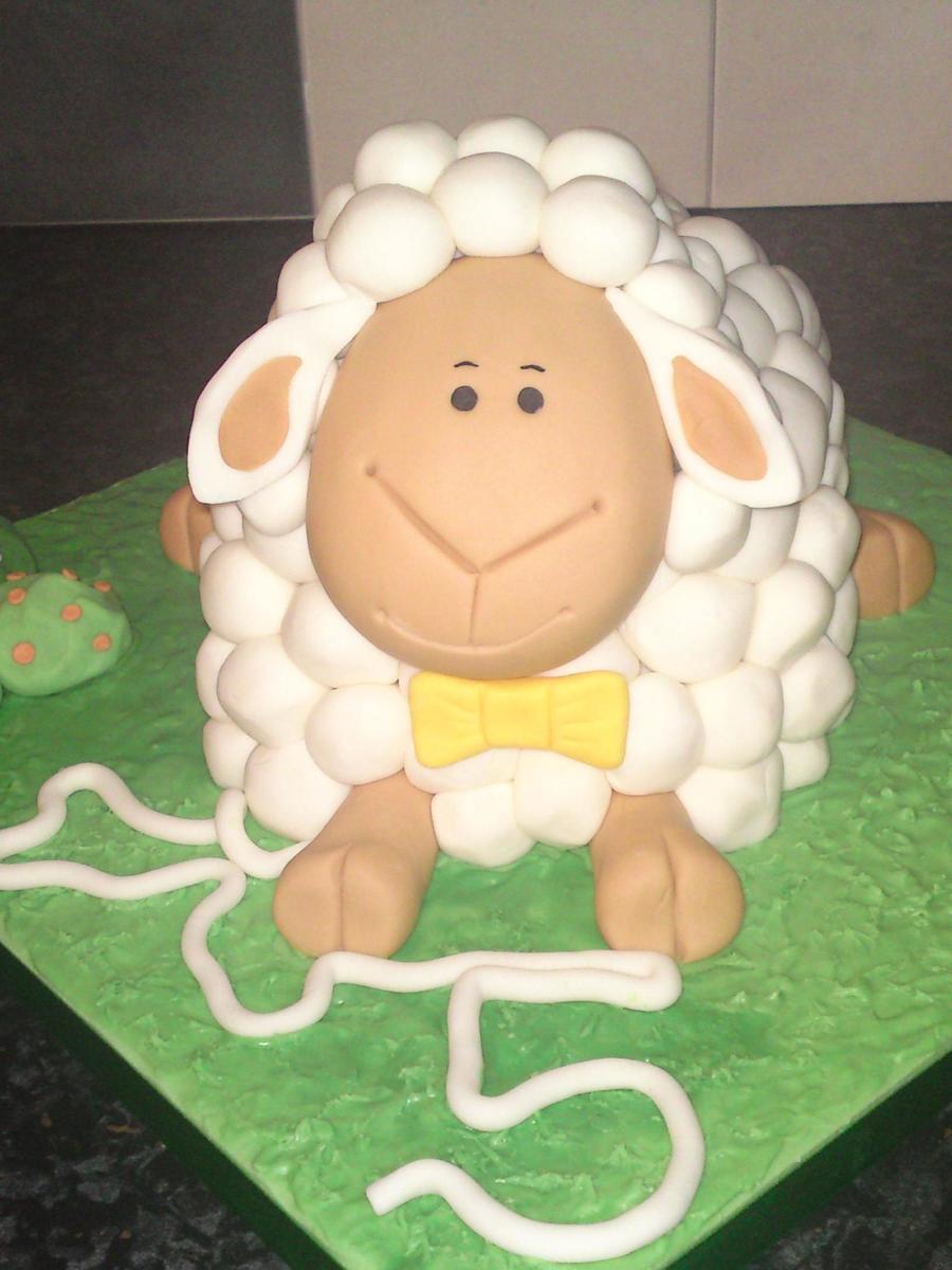 Lambert The Sheep Cake - CakeCentral.com