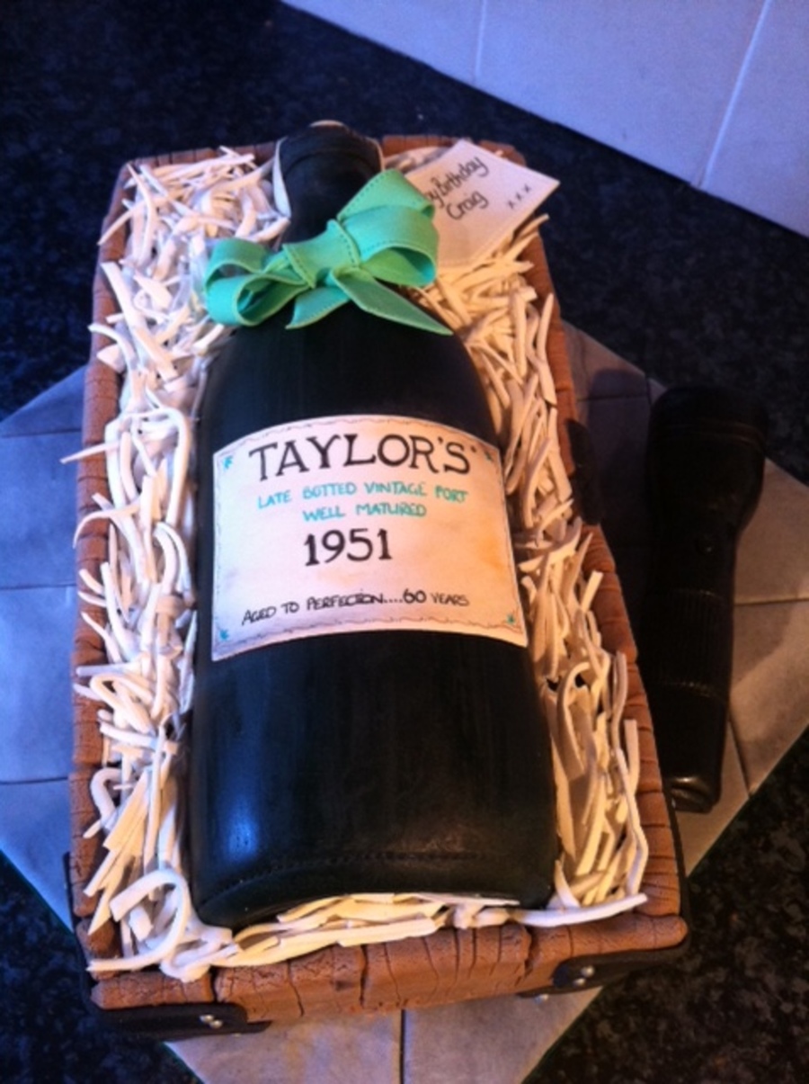 Port And Torch Cake - CakeCentral.com