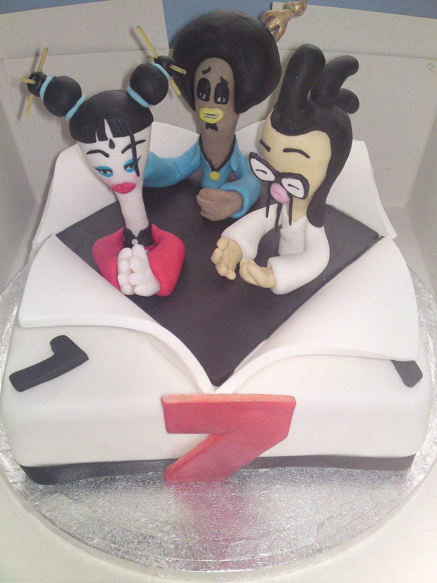 Chop Socky Chooks Cake - CakeCentral.com