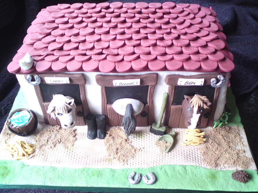 The Stable Cake - CakeCentral.com