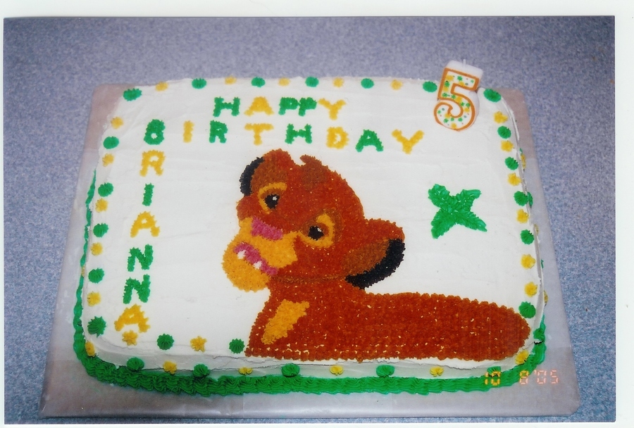 Simba - CakeCentral.com