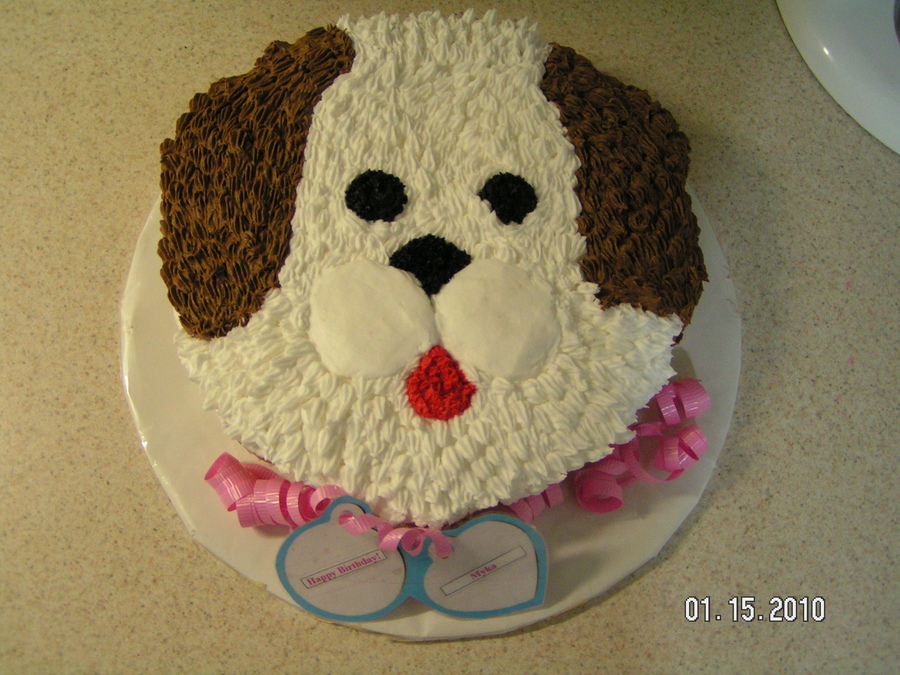 Puppy Dog Cake - CakeCentral.com