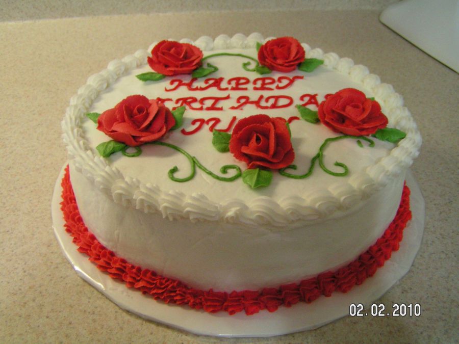 Birthday Cake - CakeCentral.com