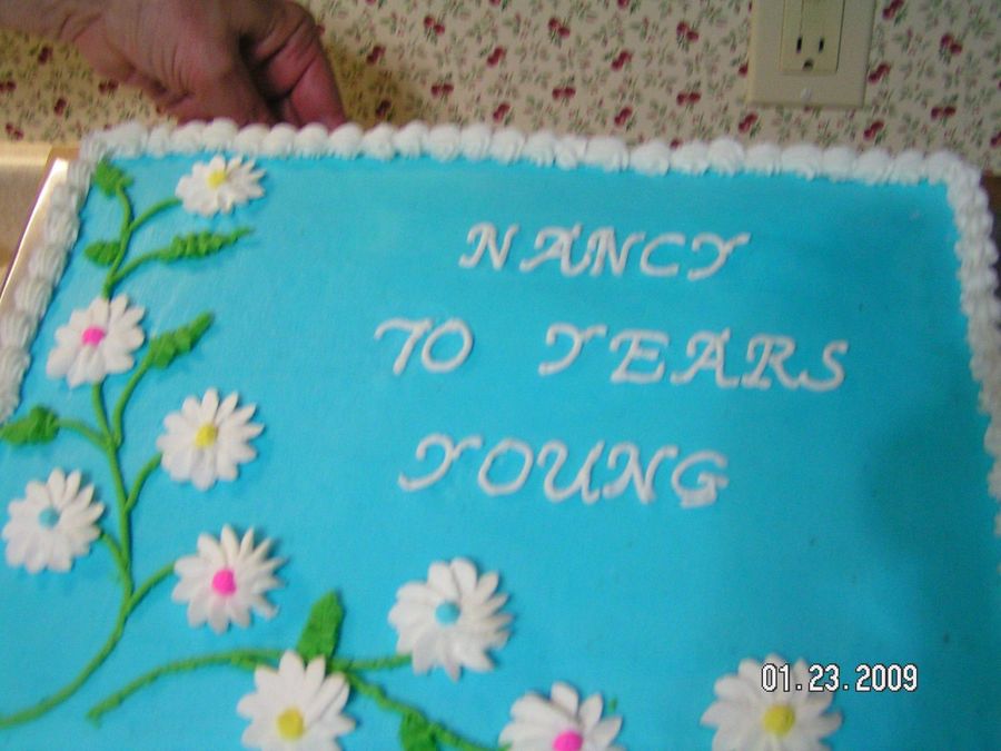 Birthday Cake For A Friend - CakeCentral.com