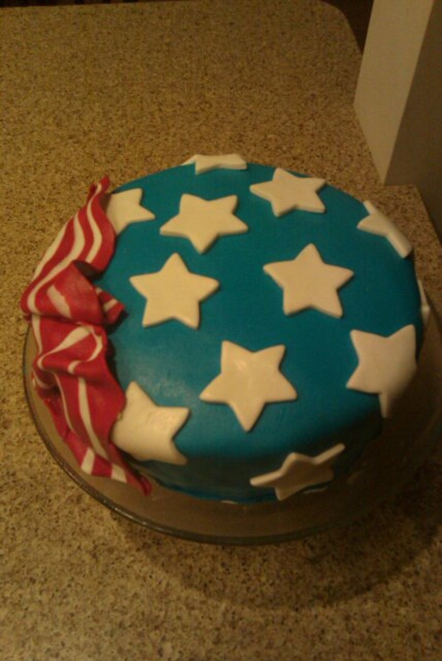 Flag Cake - CakeCentral.com