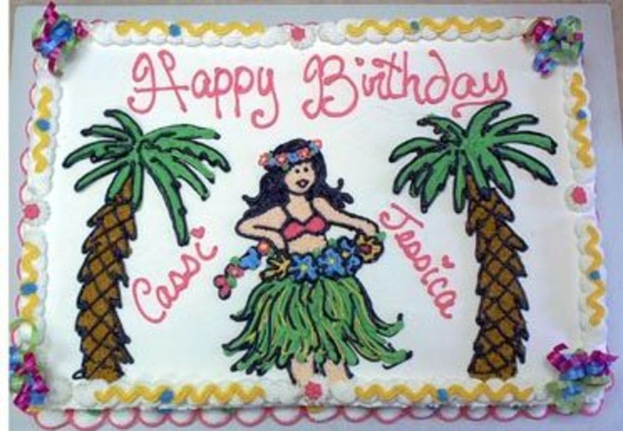 Hula Cake - CakeCentral.com