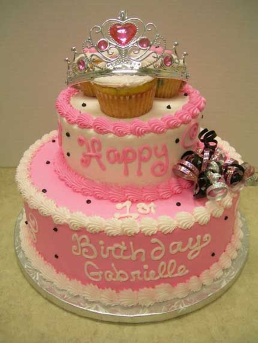 1St Pink Princess - CakeCentral.com