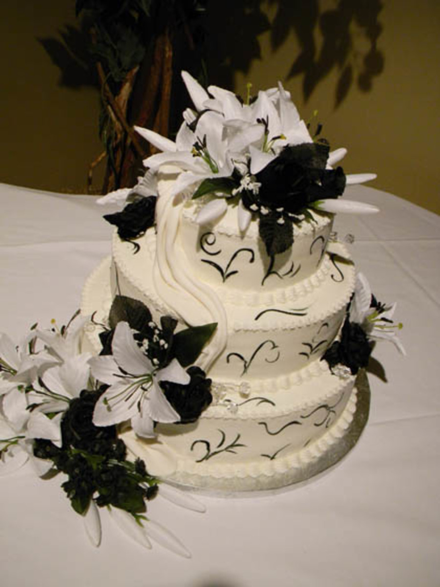 Black On White - CakeCentral.com