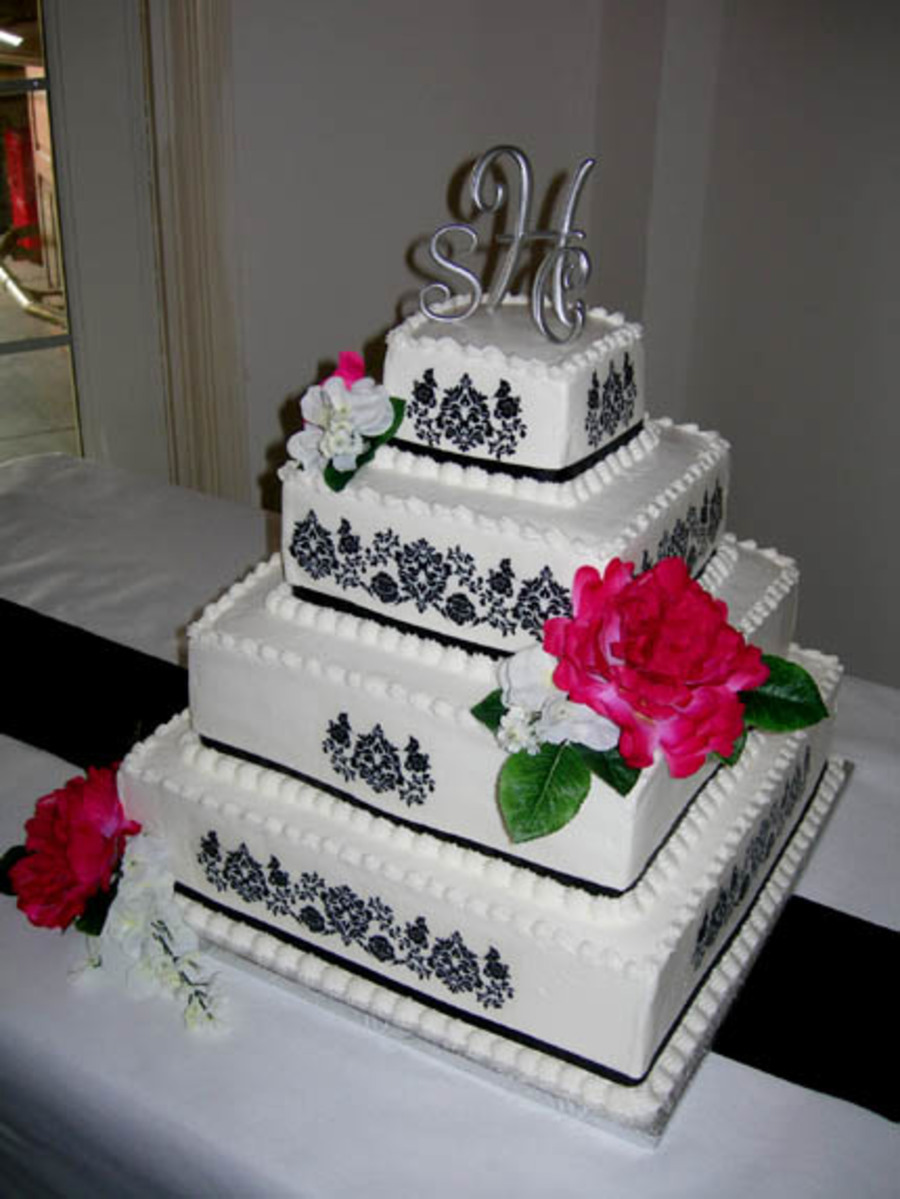Edible Damask - CakeCentral.com