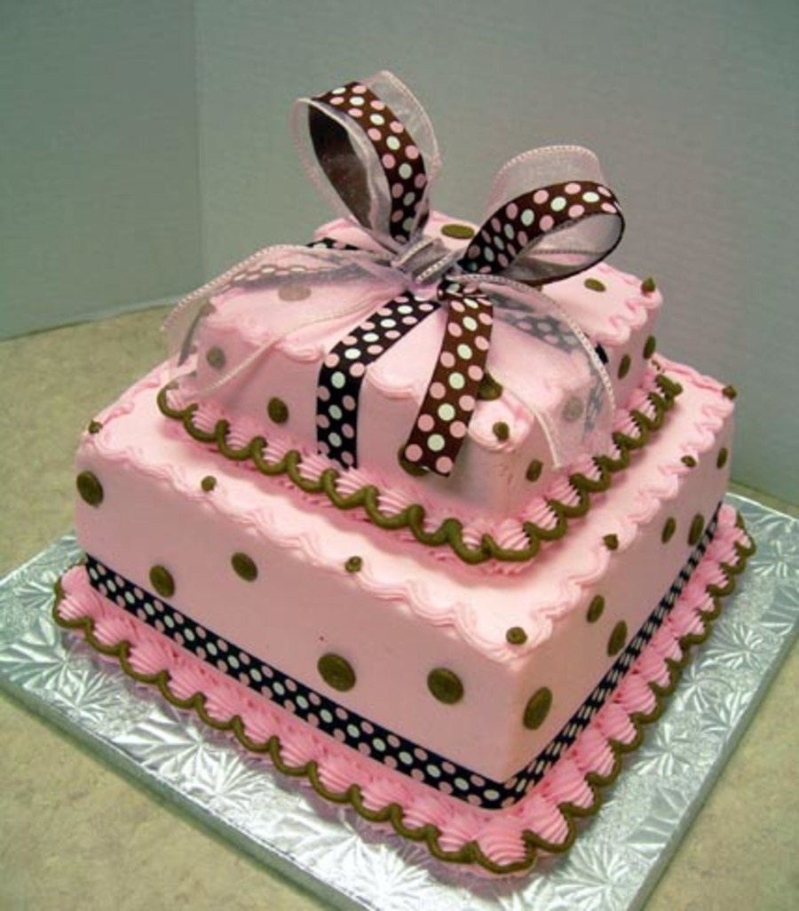 Dotted Pink - CakeCentral.com