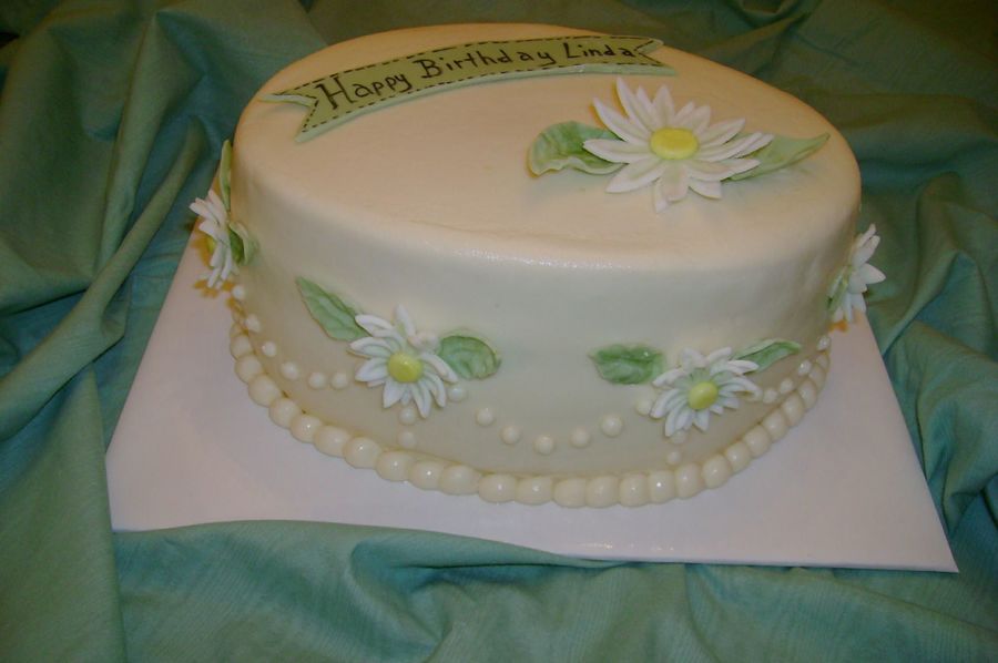 Daisy Birthday Cake - CakeCentral.com