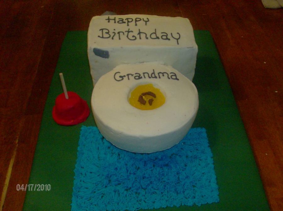 Toilet Cake - CakeCentral.com