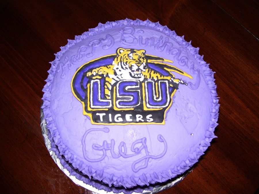 Lsu Cake - CakeCentral.com