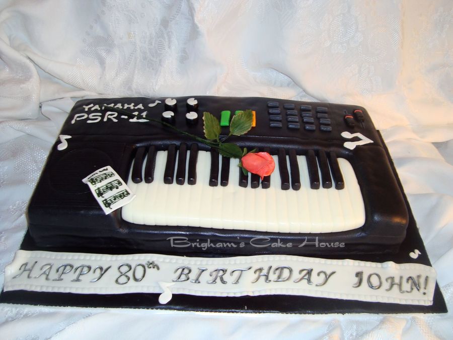 Keyboard Cake - CakeCentral.com