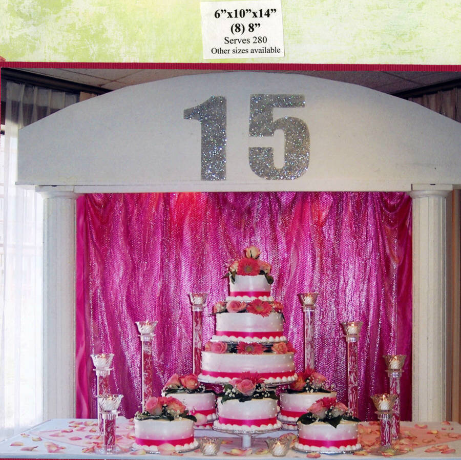 Quinceanera Cake - CakeCentral.com