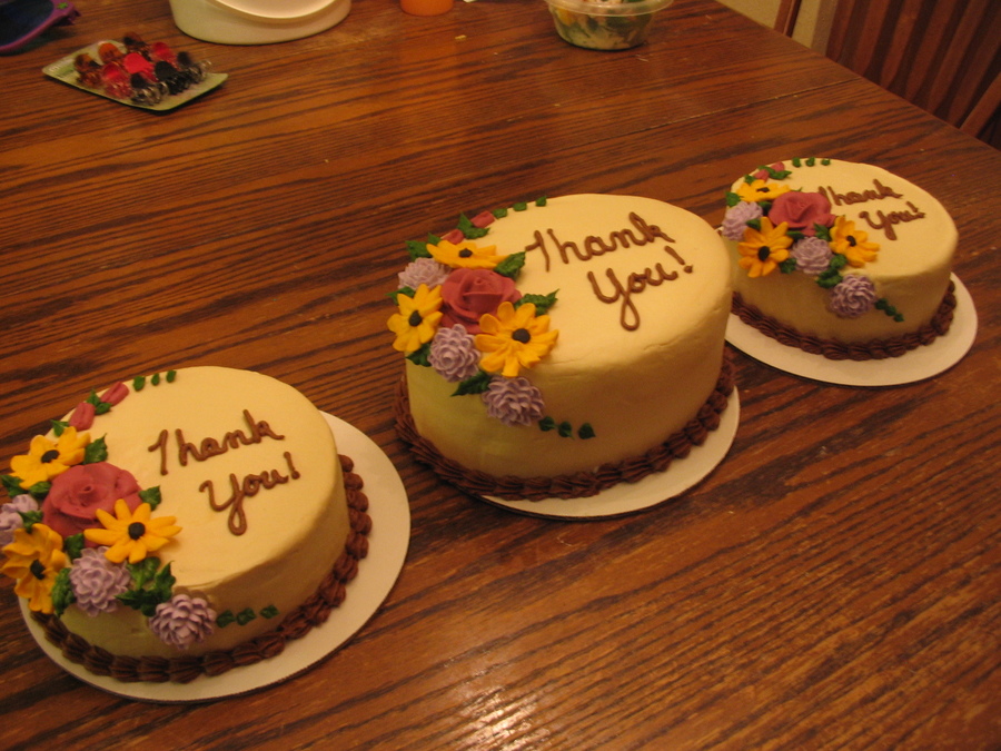 Thank You Cakes - CakeCentral.com