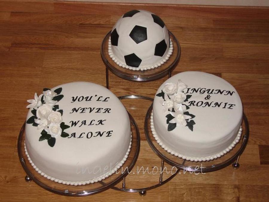 Liverpool Wedding Cake - CakeCentral.com