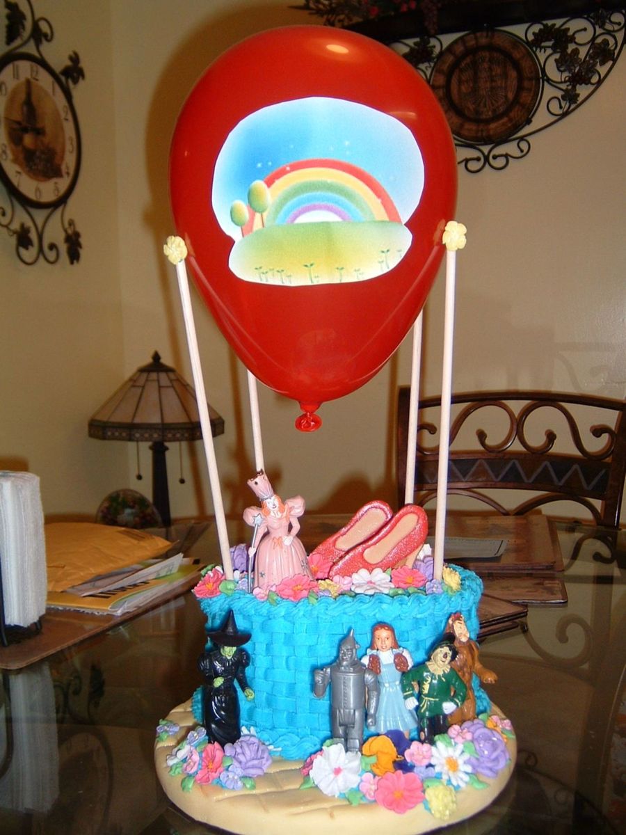 Wizard Of Oz Hot Air Balloon - CakeCentral.com
