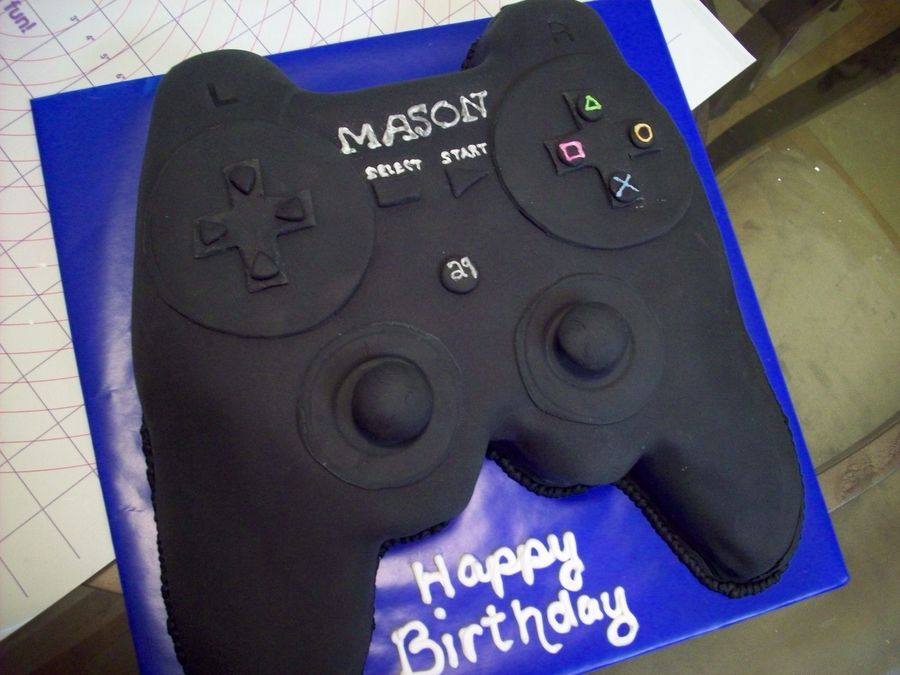 Playstation Controller - CakeCentral.com
