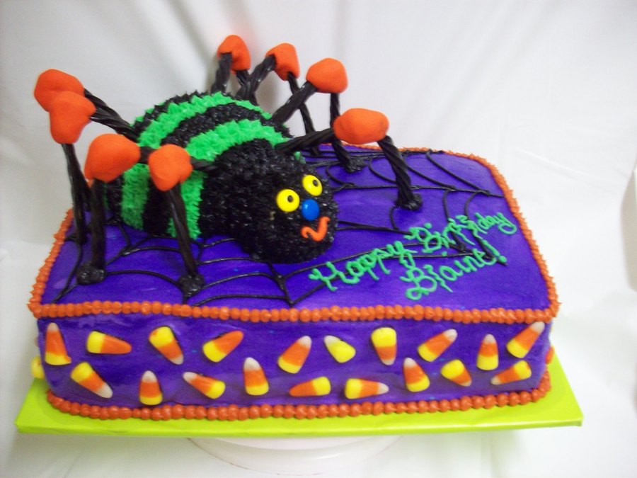 Spider Birthday - CakeCentral.com