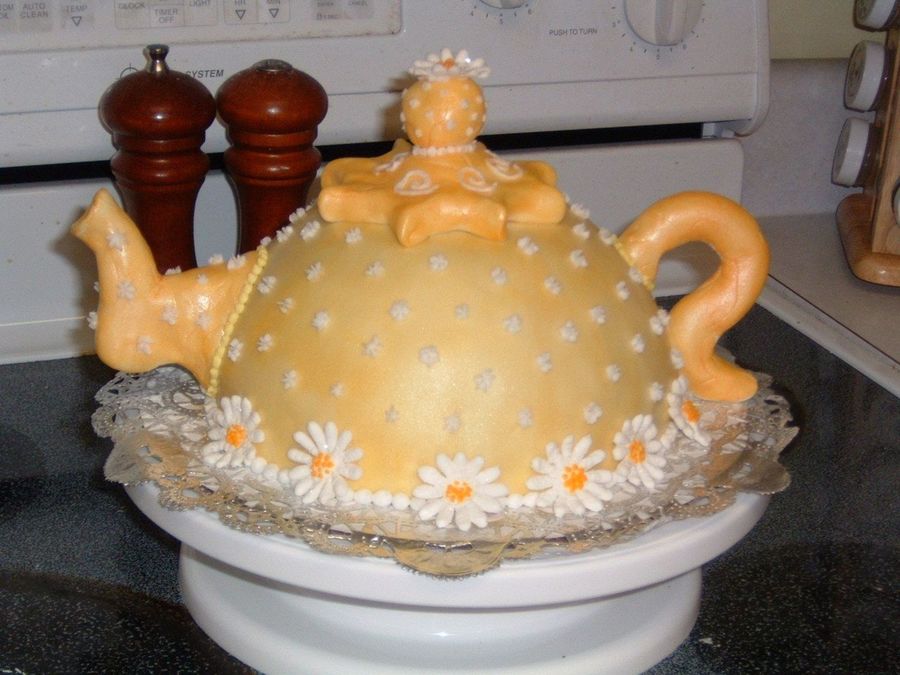 Daisy Teapot - CakeCentral.com