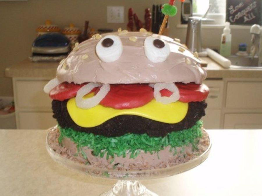 Big Mac Cake - CakeCentral.com