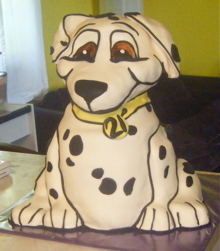 Dalmatian Cake - CakeCentral.com