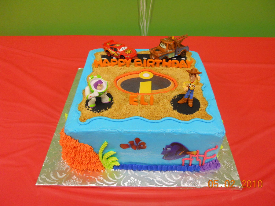 Disney Pixar Cake - CakeCentral.com
