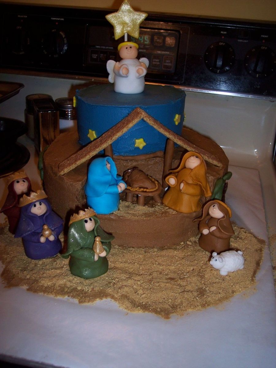 Nativity Cake - CakeCentral.com