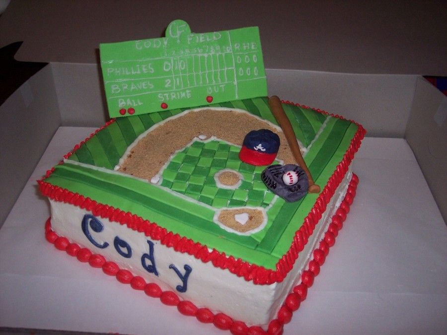 Baseball Field - CakeCentral.com