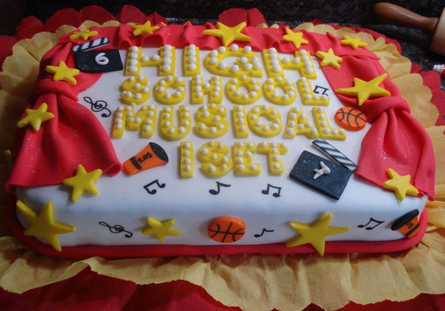 High School Musical Cake! - CakeCentral.com
