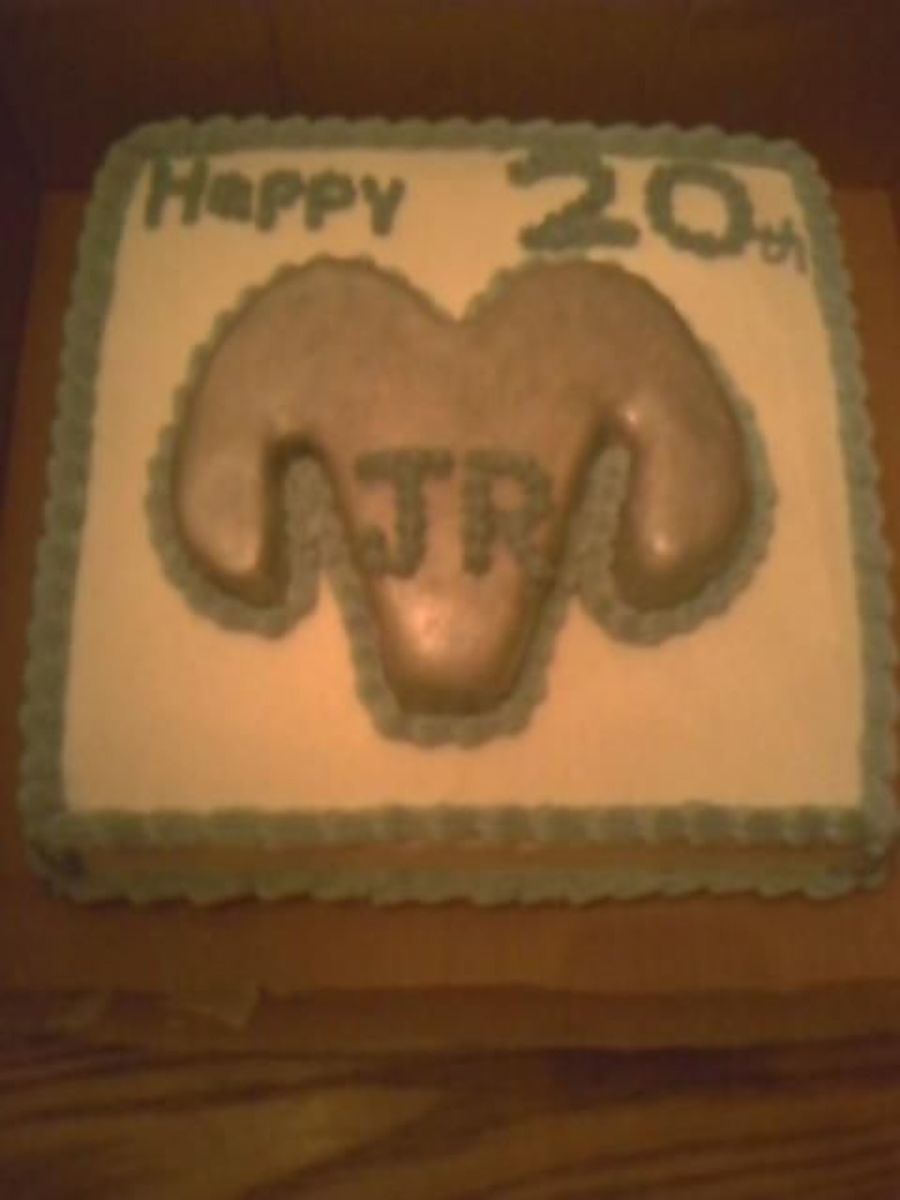 Dodge Ram Birthday Cake - CakeCentral.com