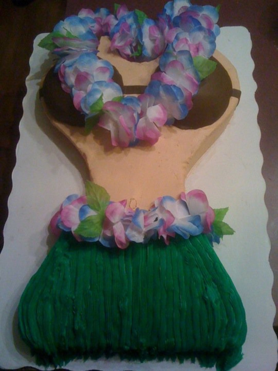 Hula Girl - CakeCentral.com