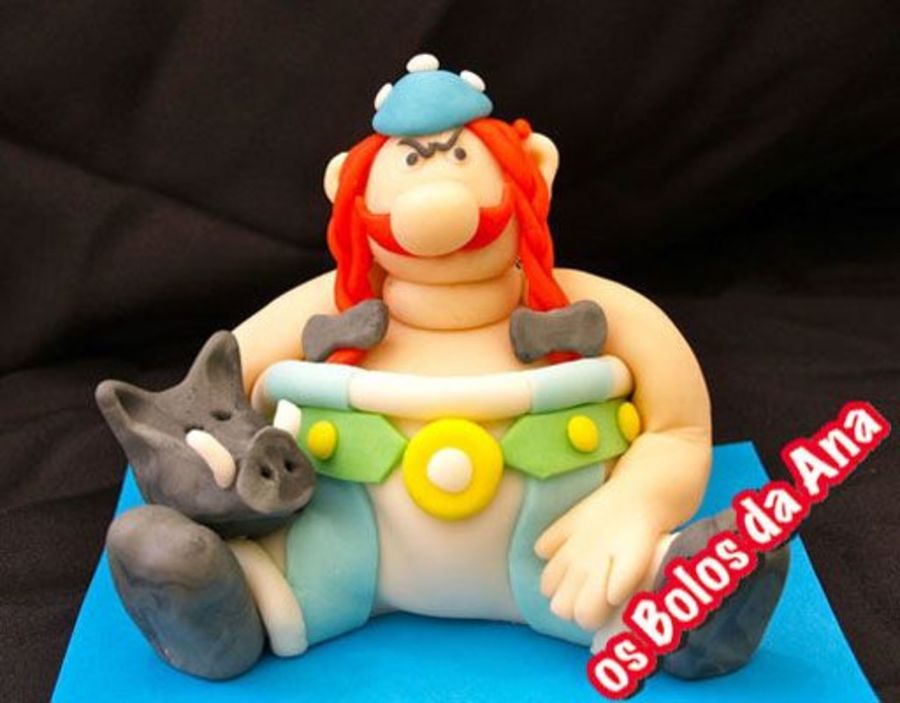 Obelix With Is Food - CakeCentral.com