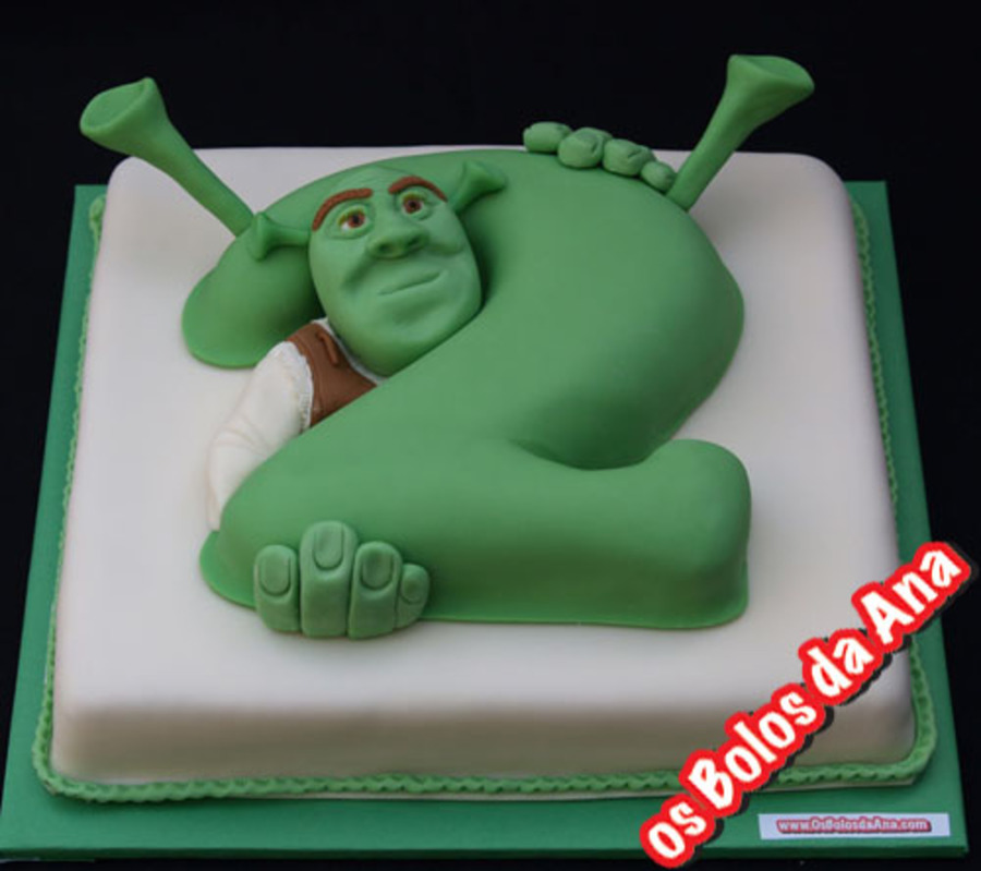 Shrek Cake - CakeCentral.com